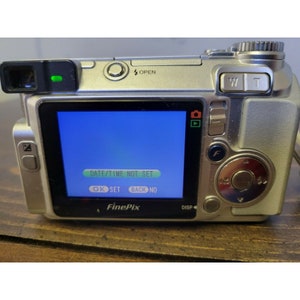 Fujifilm Finepix E510 5MP Digital Camera - Silver - Etsy