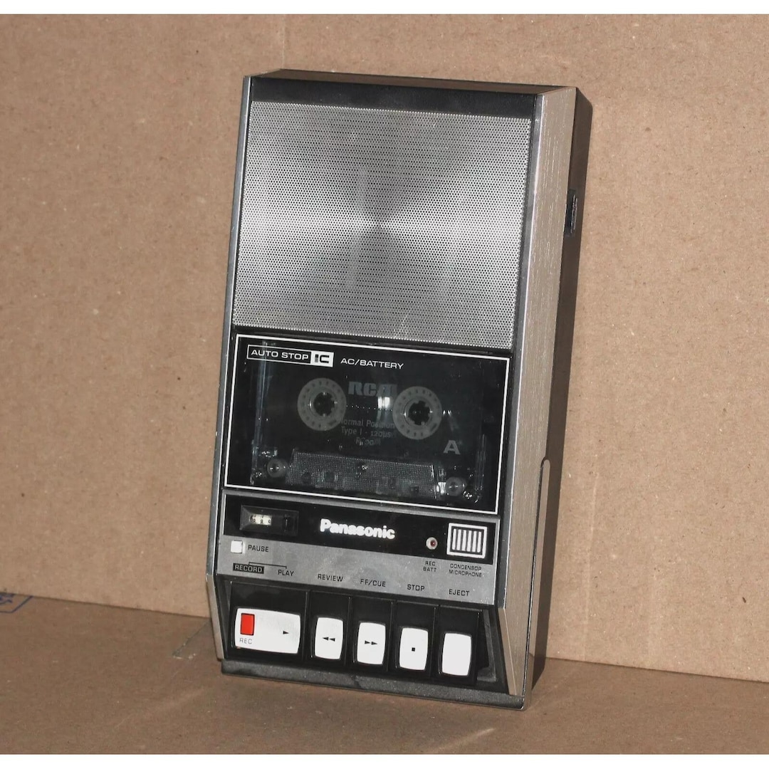Vintage Panasonic Cassette Tape Player Recorder Model RQ-413S Tested - Etsy
