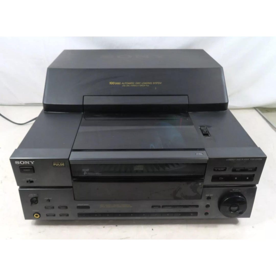 Sony CDP-CX151 CD Changer 100 Disc CD Player Tested - Etsy