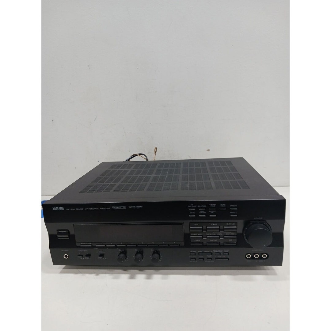 Yamaha Natural Sound Stereo AV Receiver RX-V592 No Remote - Etsy