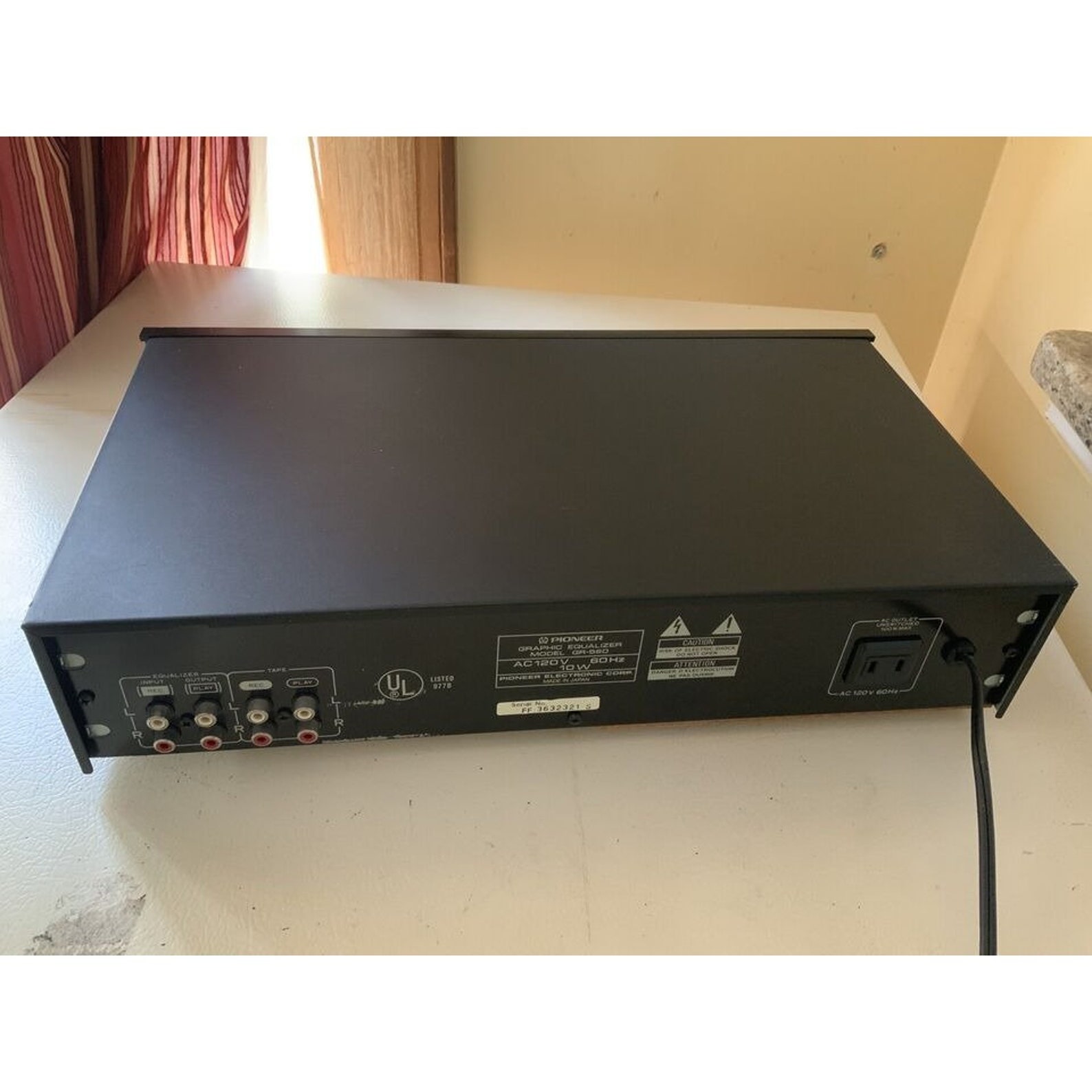 Pioneer GR-560 Graphic Equalizer 7 Channel Vintage Made in Japan Tested ...