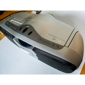 Sony CFD-F10 Boom Box CD Radio Cassette Recorder Mega Bass - Etsy