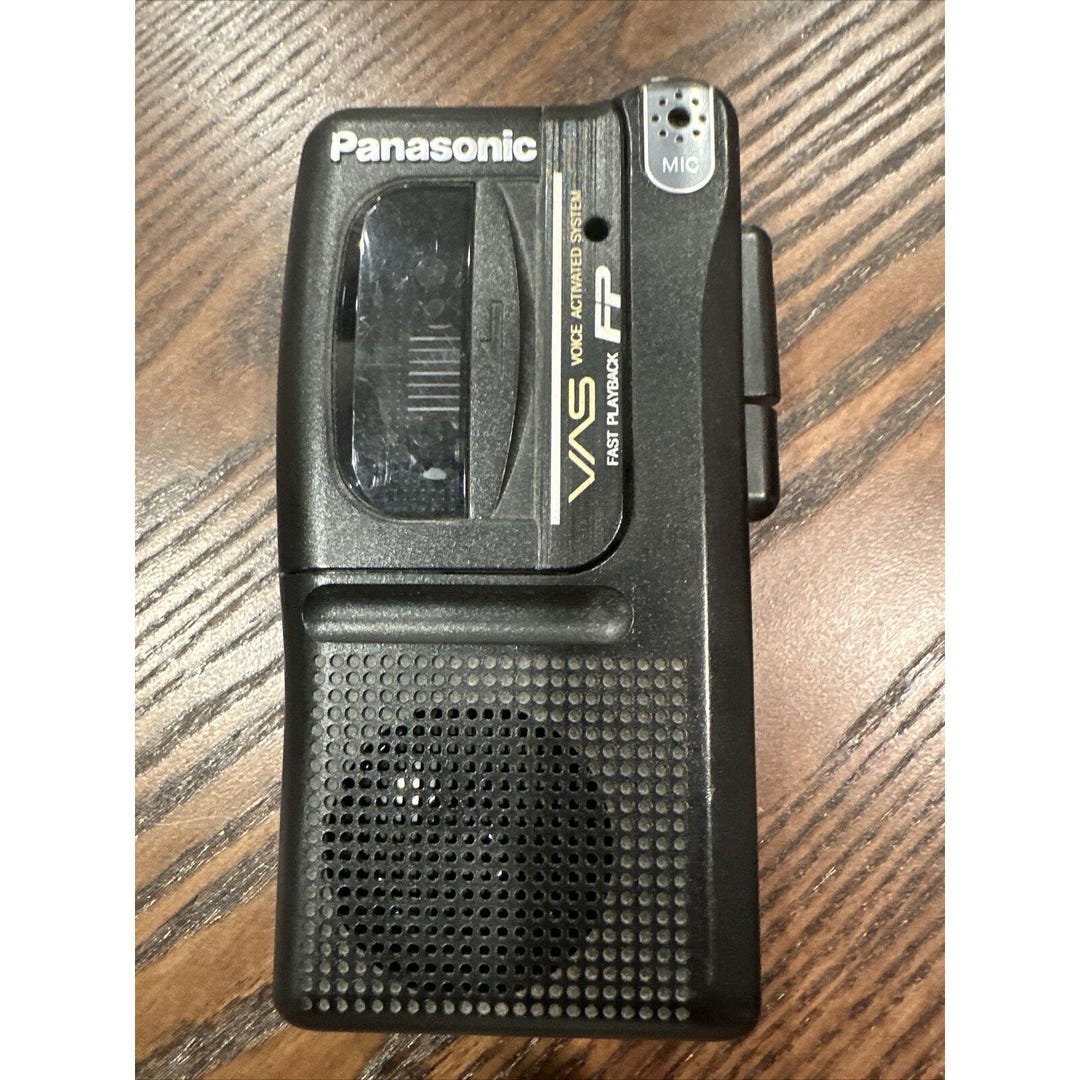 Panasonic RN-302 VAS Microcassette Recorder - Tested Working - Etsy