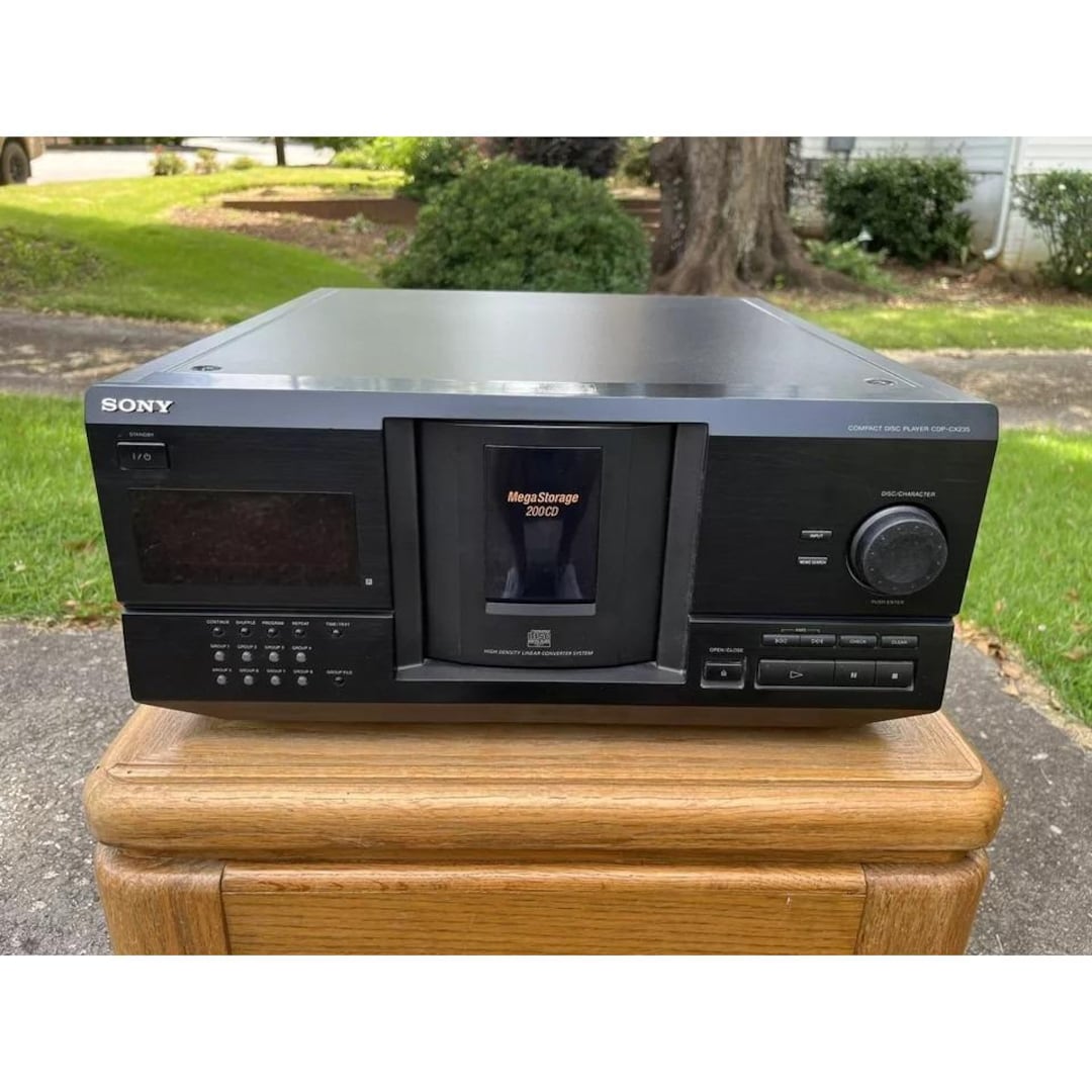 Sony CDP-CX235 Megastorage Compact Disc Player CD 200 Disc - Etsy