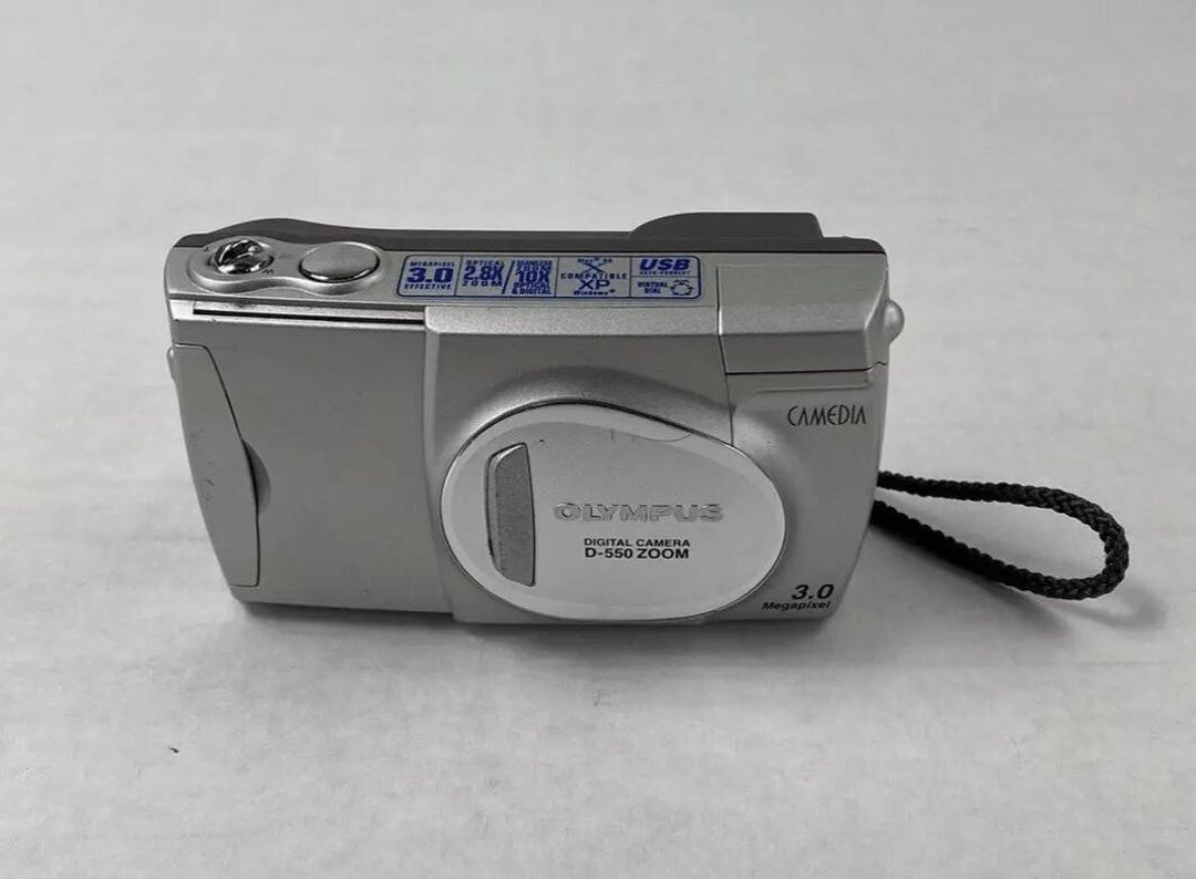 Olympus CAMEDIA D-550 Zoom 3.0MP 2.8X Zoom Digital Camera - Etsy