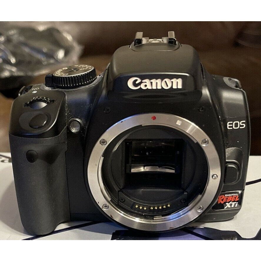 Canon EOS Digital Rebel Xti 10.1MP Digital SLR Camera Black - Etsy