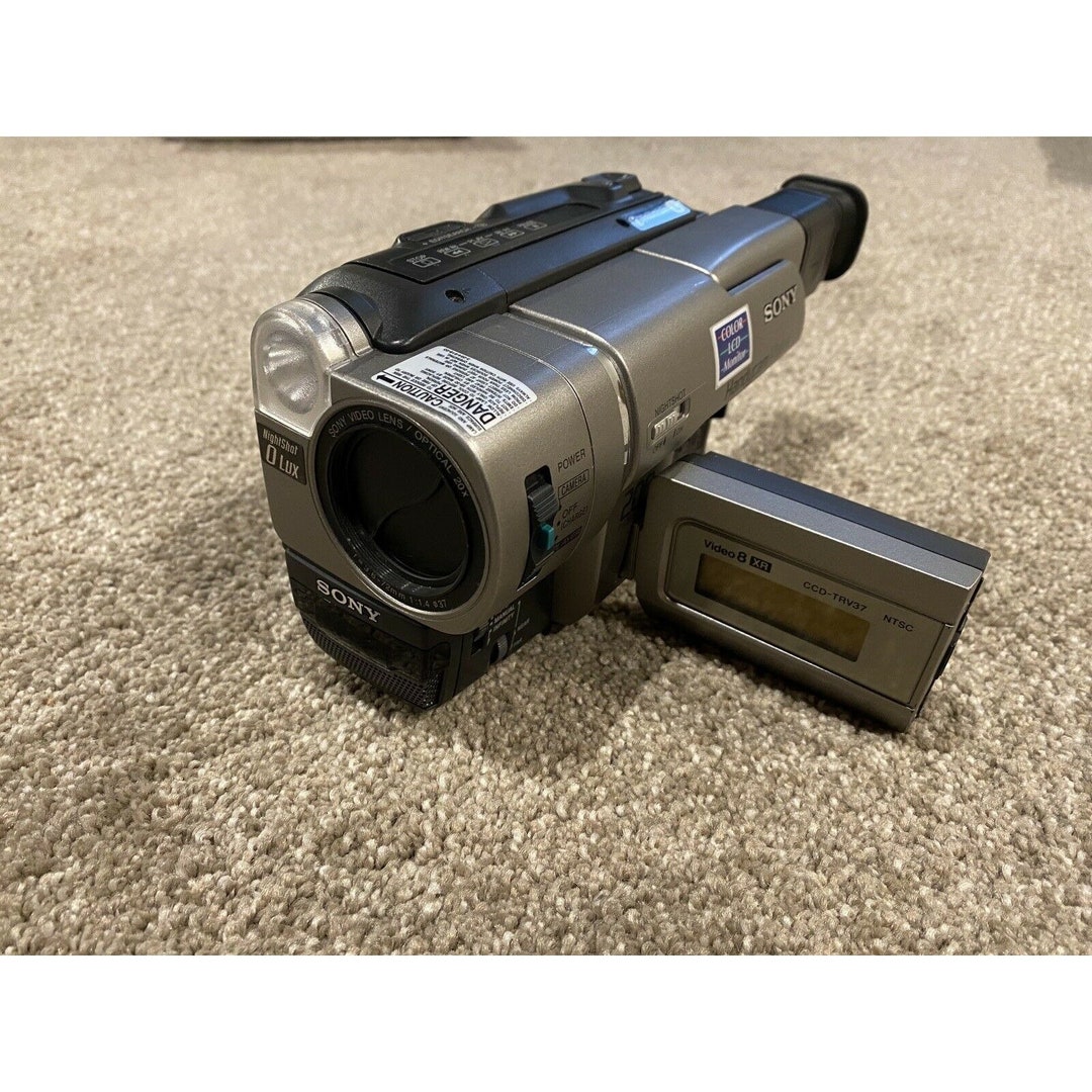 Sony CCD-TRV37 Handycam Camcorder 8mm Video8 - Etsy