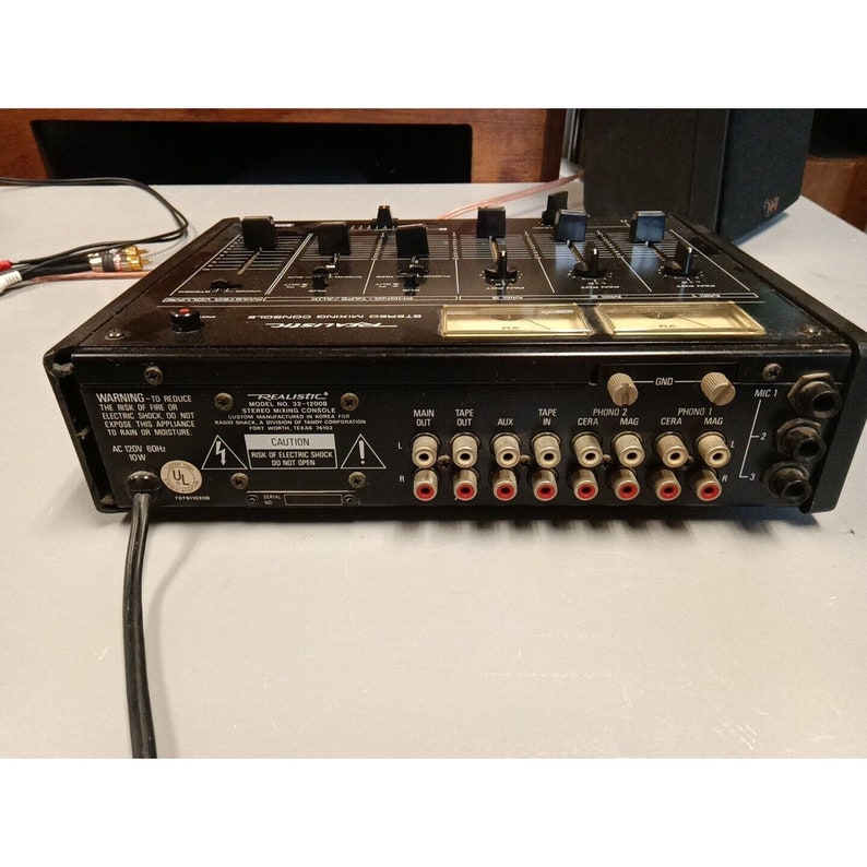 Realistic 32-1200B Stereo Mixing Console Radio Shack Working Tested - Etsy