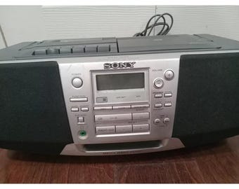 Vintage Sony Boombox CD Radio Cassette-corder CFD-10. - Etsy