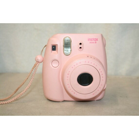 Pink polaroid camera store