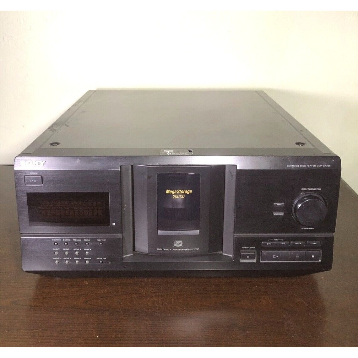 Sony CDP-CX235 Megastorage Compact Disc Player CD 200 Disc - Etsy