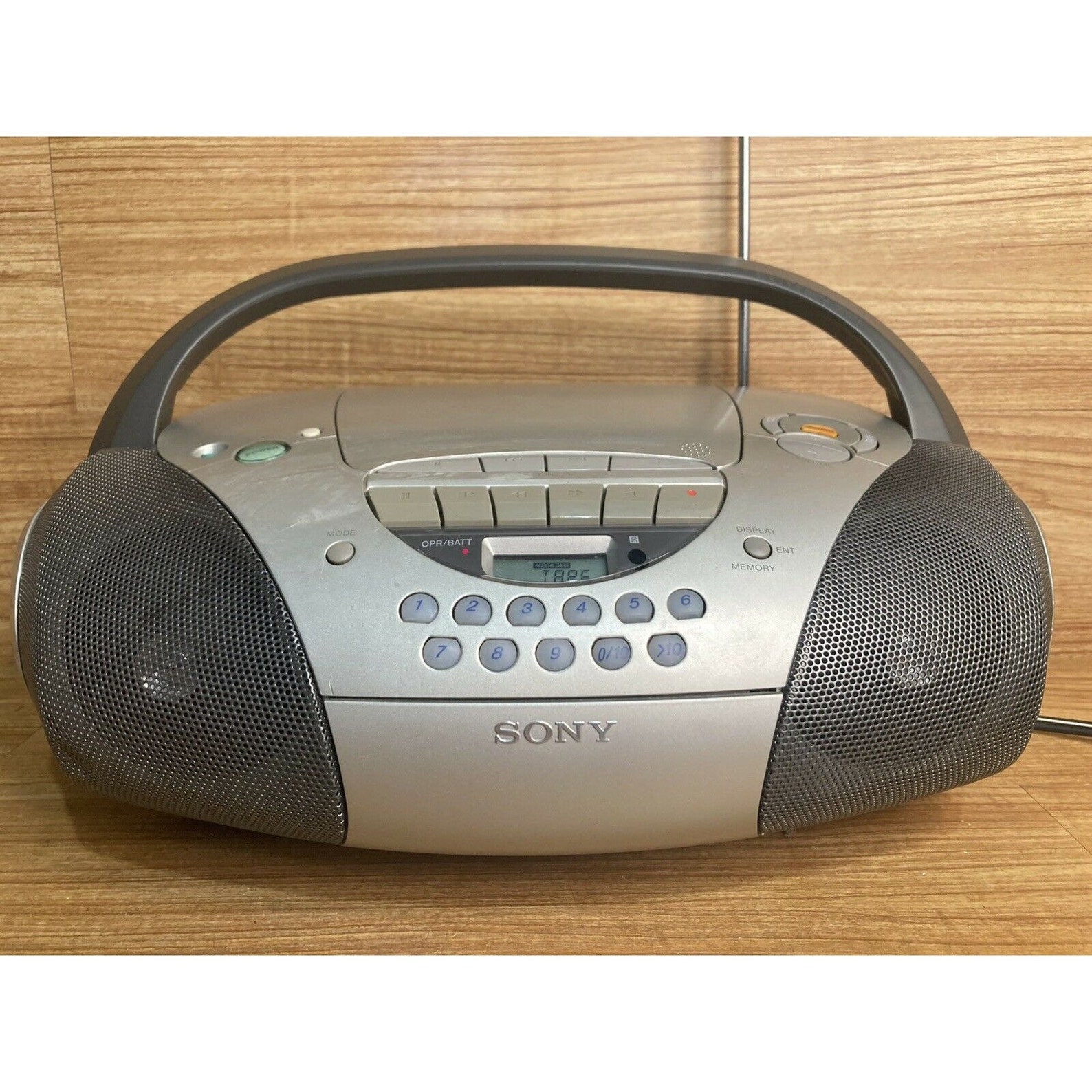 Sony Cfd-s300 Megabass Boombox Cd-player/am-fm Radio/cassette Player - Etsy