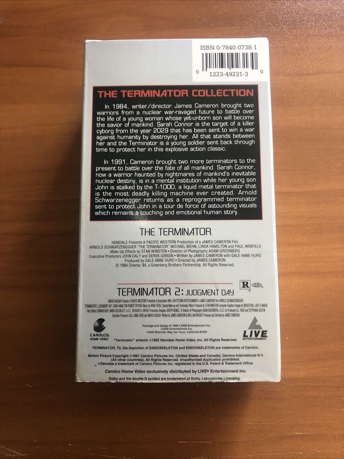 The Terminator Collection 1 & 2 VHS Brand New Sealed - Etsy