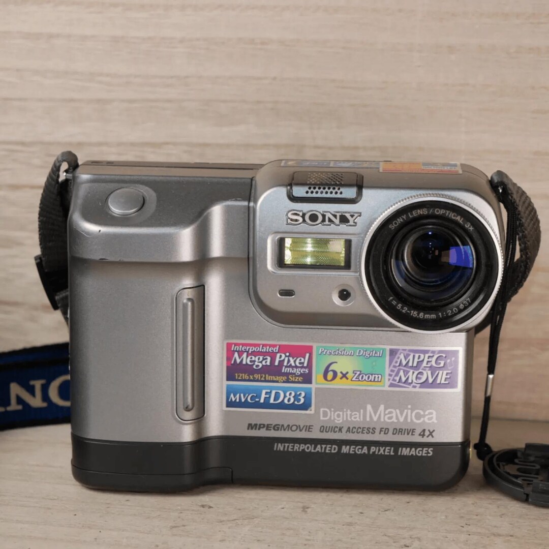 Sony MVC-FD83 Mavica 0.8MP Digital Camera With 3x Optical Zoom - Etsy
