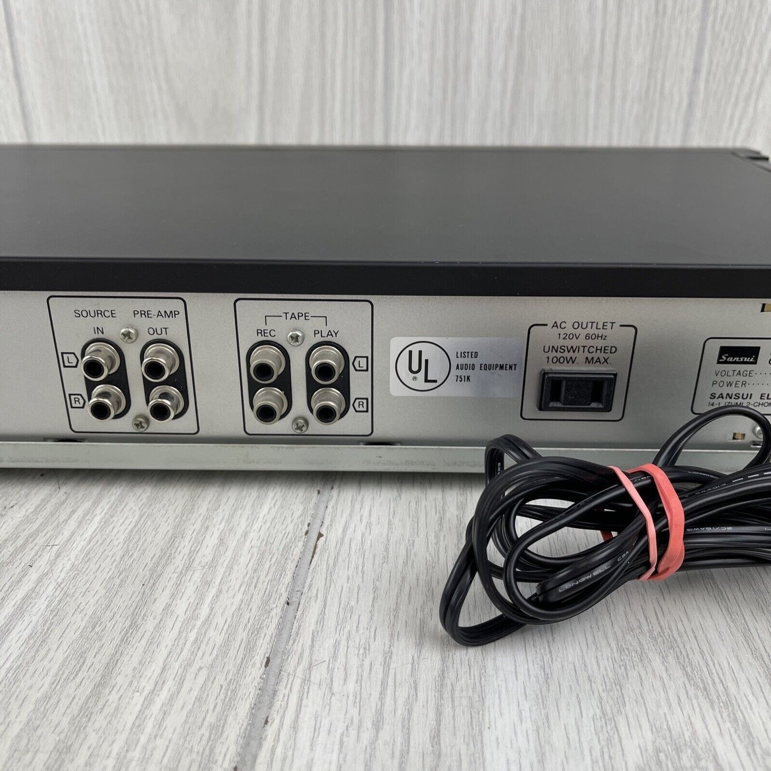Sansui SE-300 Stereo Graphic Equalizer - Etsy