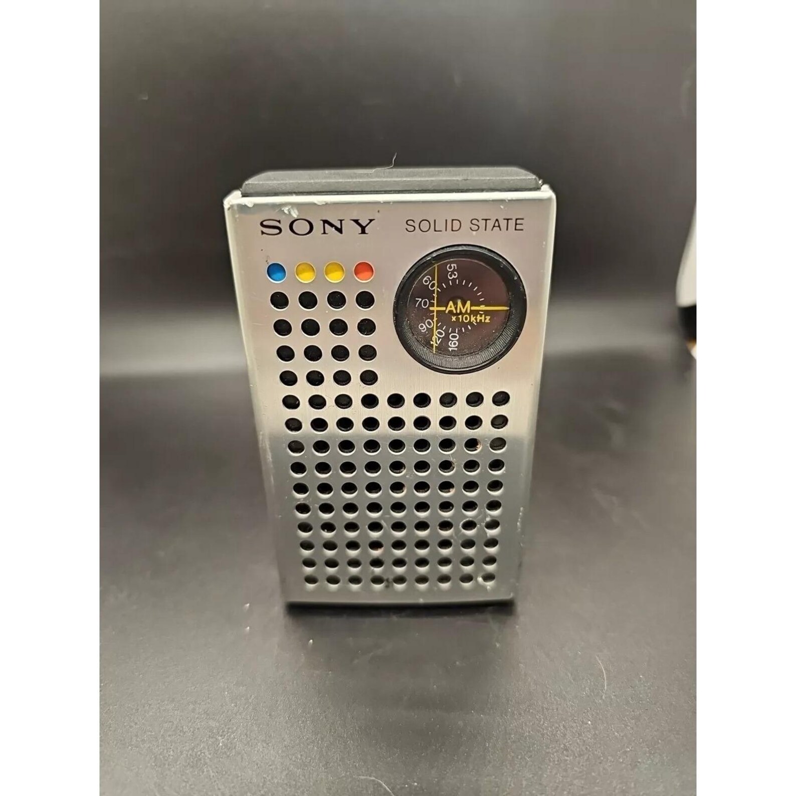 Vintage SONY TR-4100 AM Solid State Pocket Transistor Radio Tested ...