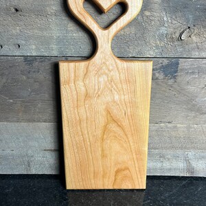 Heart Charcuterie Board, Serving Board With Handle, Unique Charcuterie ...