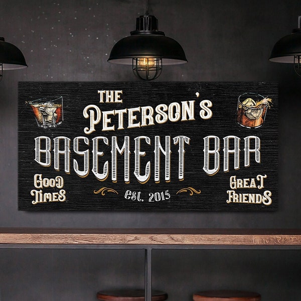 Basement Bar - Etsy