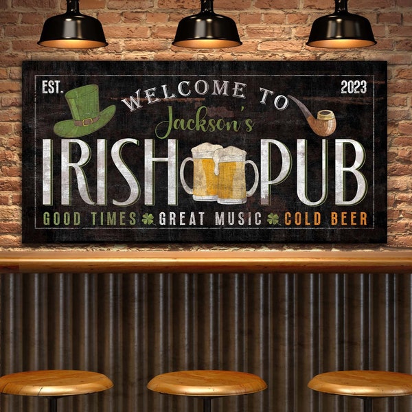 Irish Pub Sign - Etsy
