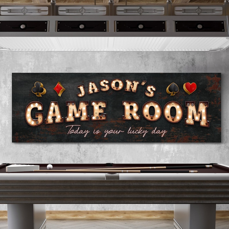 Game Room Signs - Etsy