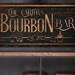 Custom Bourbon Bar Sign Bar & Lounge Sign Home Bar Decor - Etsy