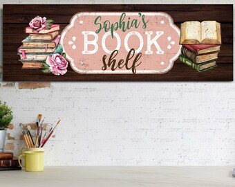 Custom Reading Corner Sign - Etsy