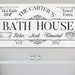 Custom Bath House Sign Bathroom Decor Hot Bath Sign Over | Etsy