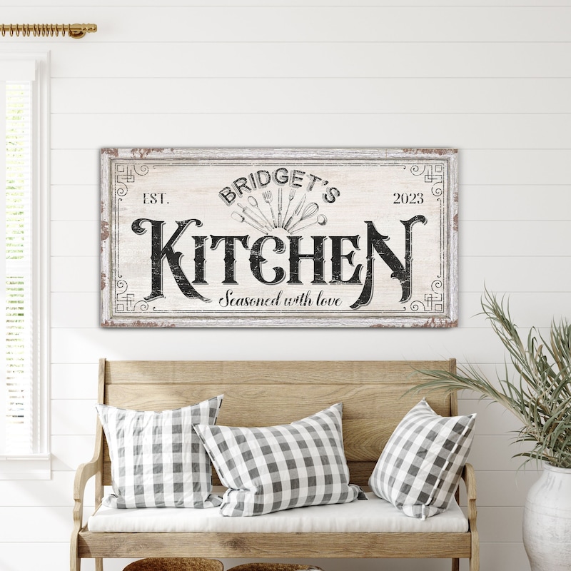 Modern Kitchen Wall Decor - Etsy