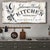 Personalized Kitchen Sign, Family Kitchen Sign, Rustic Kitchen Decor ...