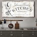 Personalized Kitchen Sign, Family Kitchen Sign, Rustic Kitchen Decor ...