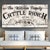 Custom Cattle Ranch Sign, Rustic Ranch Sing, Cattle Ranch Family Room ...