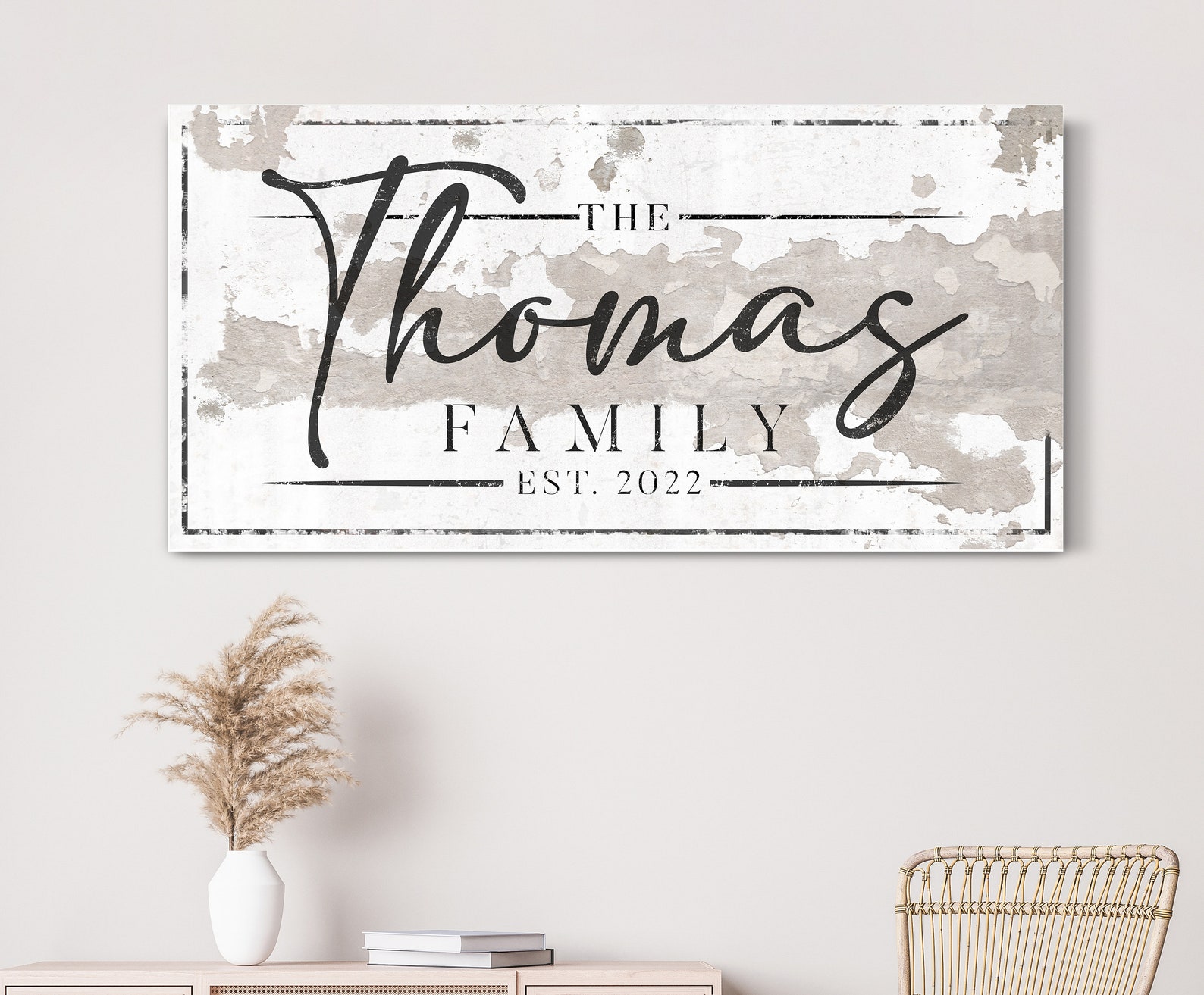 Customized Last Name Sign Personalized Family Name Sign - Etsy