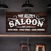 Custom Saloon Sign, Bar & Lounge Sign, Old Town Western Saloon Decor ...