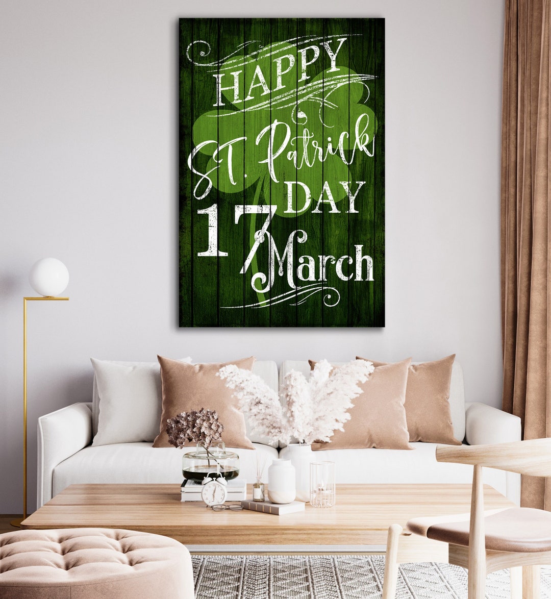 St. Patrick's Day Sign, Happy St. Patrick's Day Sign, St. Patrick's Day ...
