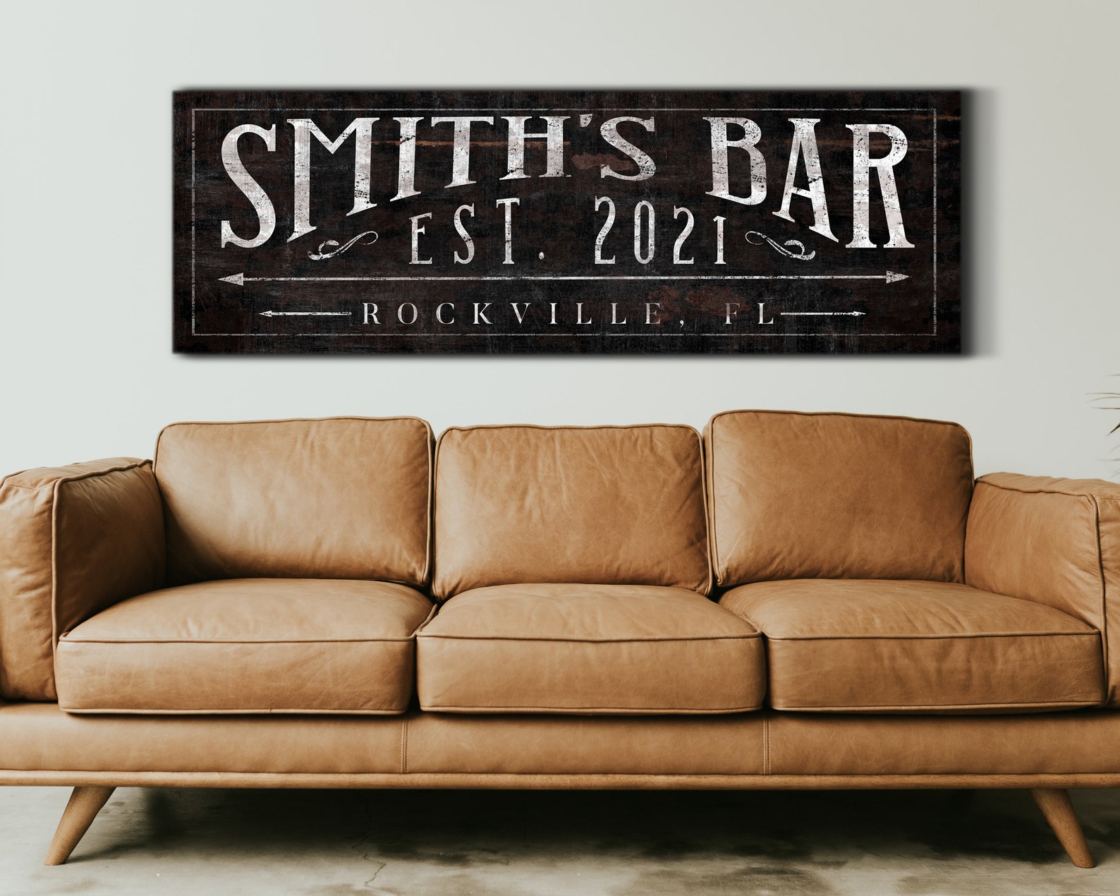 Personalized Bar Sign Bar & Lounge Sign Home Bar Decor - Etsy