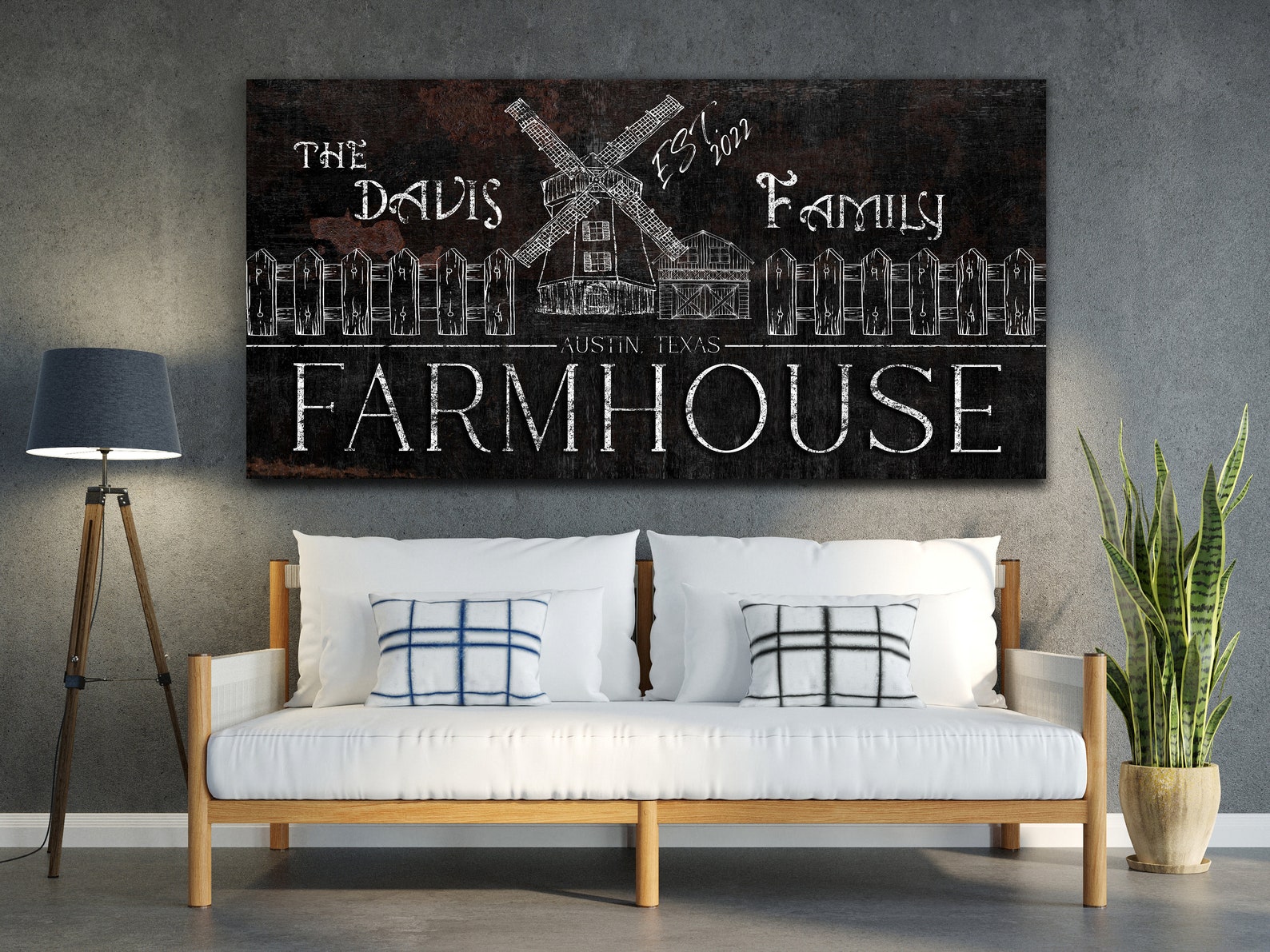 Custom Farmhouse Sign Family Farmhouse Sign Vintage - Etsy