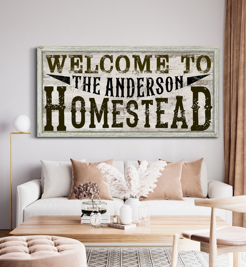 Personalized Homestead Sign Family Homestead Sign Homestead - Etsy