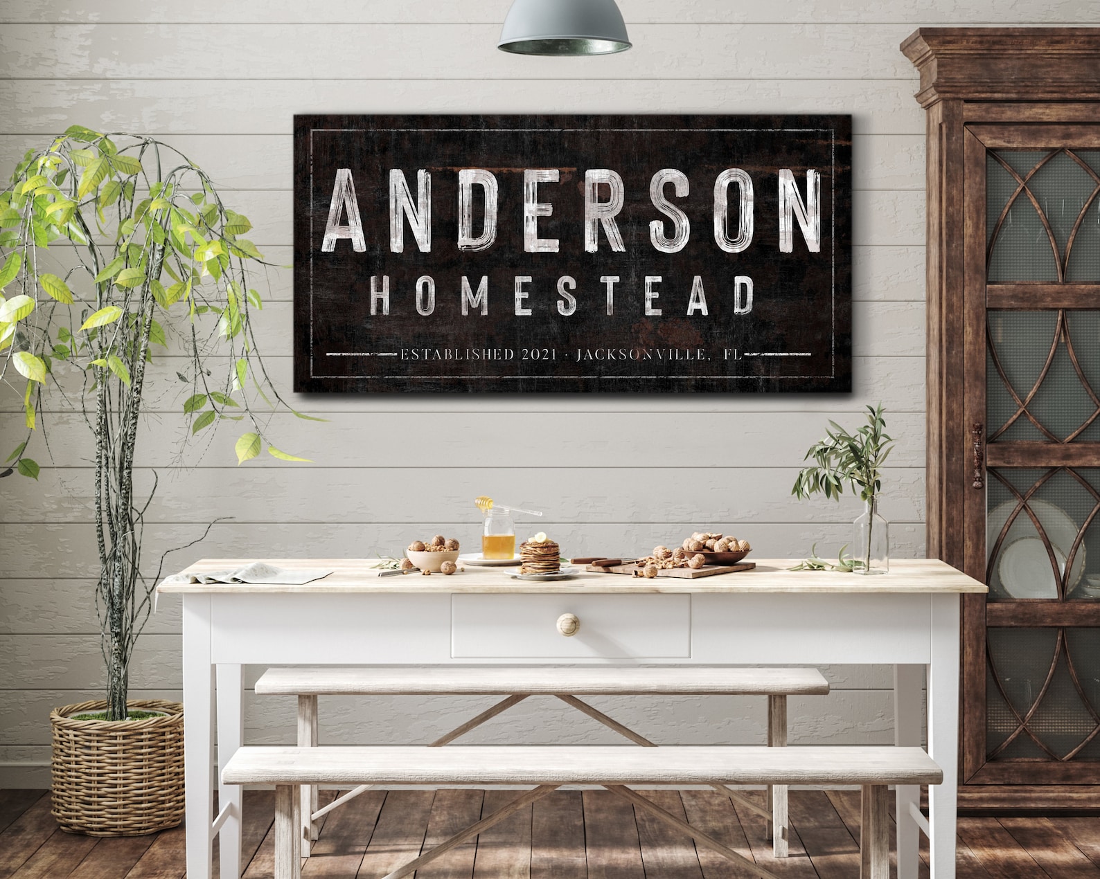 Personalized Homestead Sign Family Homestead Home Decor - Etsy