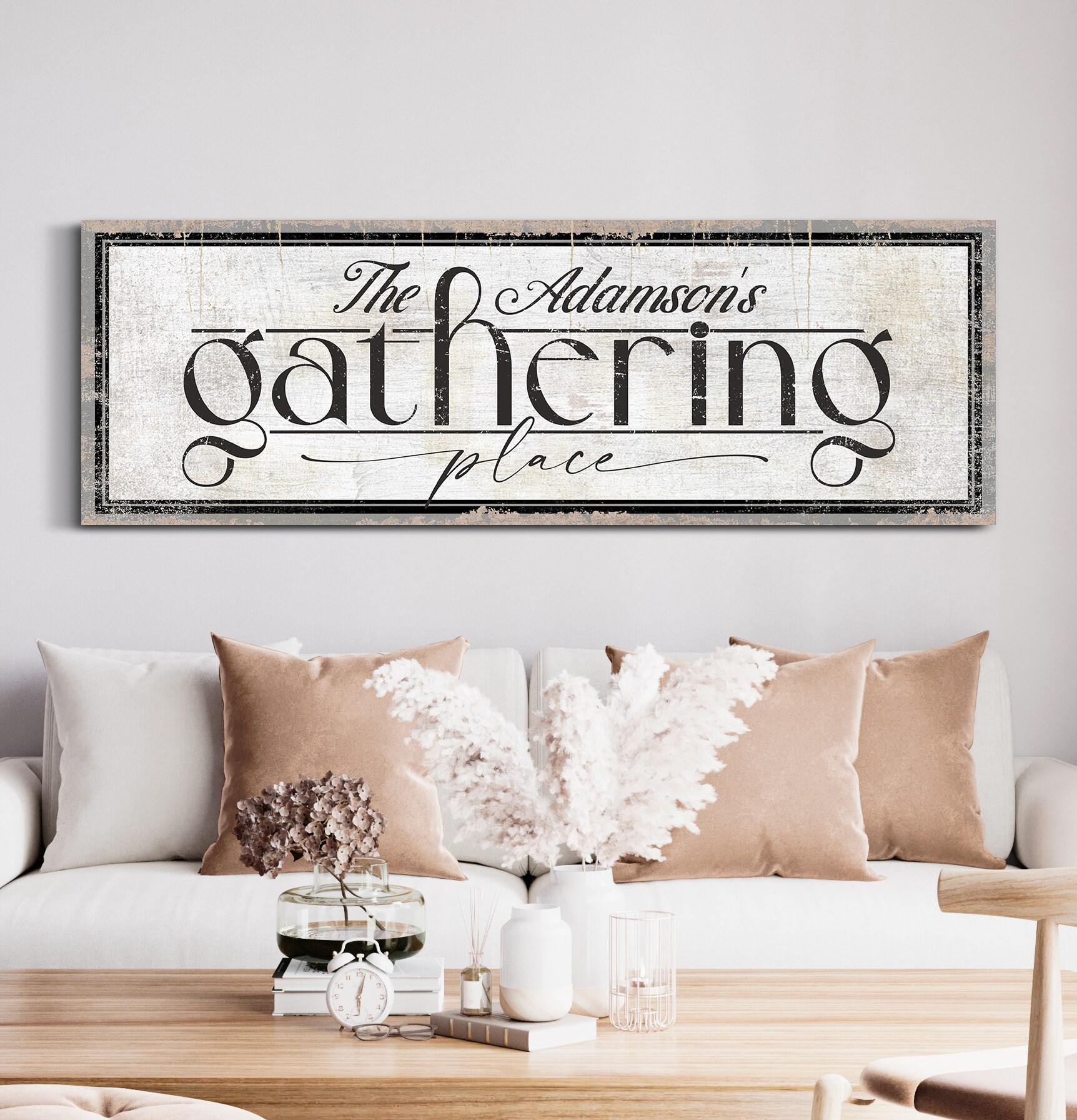 Gather Sign, Gather Together Sign, Gathering Place Sign, Kitchen ...