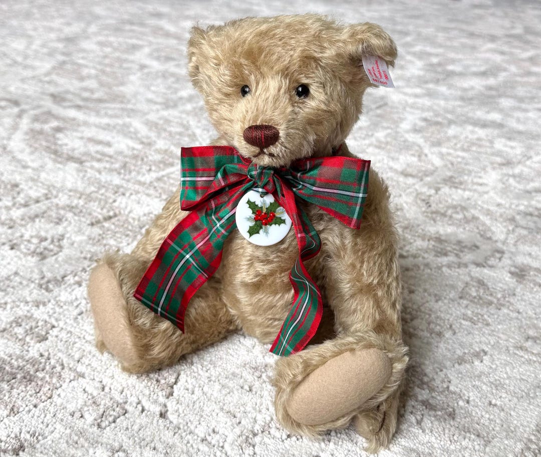 STEIFF Amelia MUSICAL Holiday TEDDY Bear | “deck the Halls” | Ltd. Ed ...