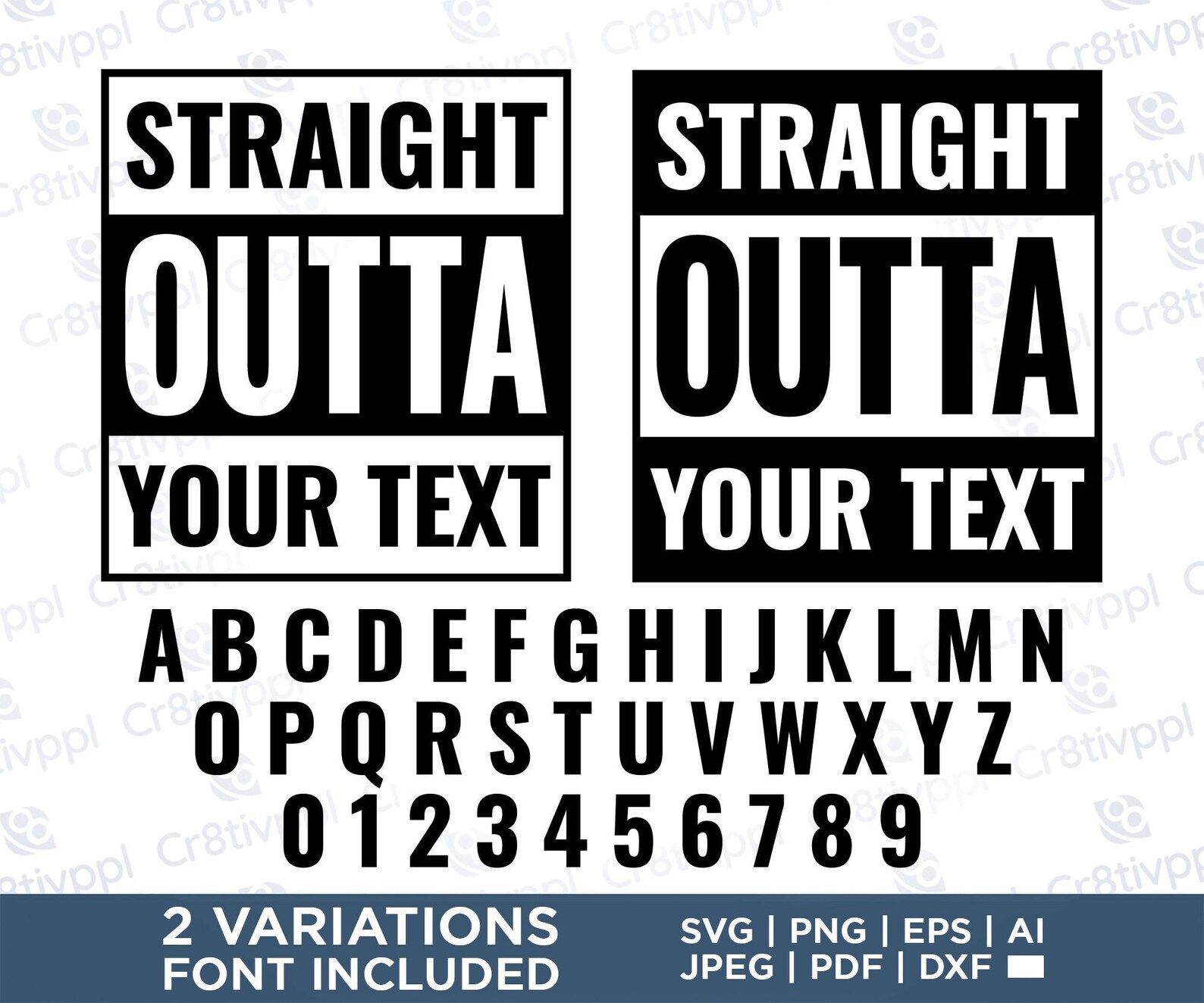 Straight Outta Compton Svg Straight Outta SVG Straight Outta - Etsy