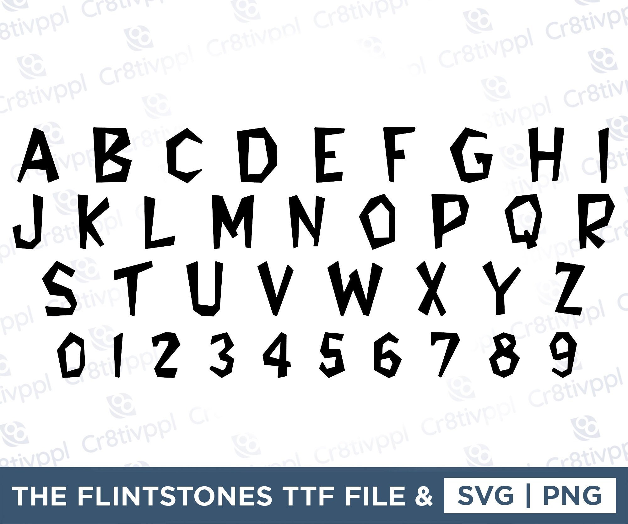 Flintstones Font Flintstones Svg Flintstones Font Svg, 58% OFF