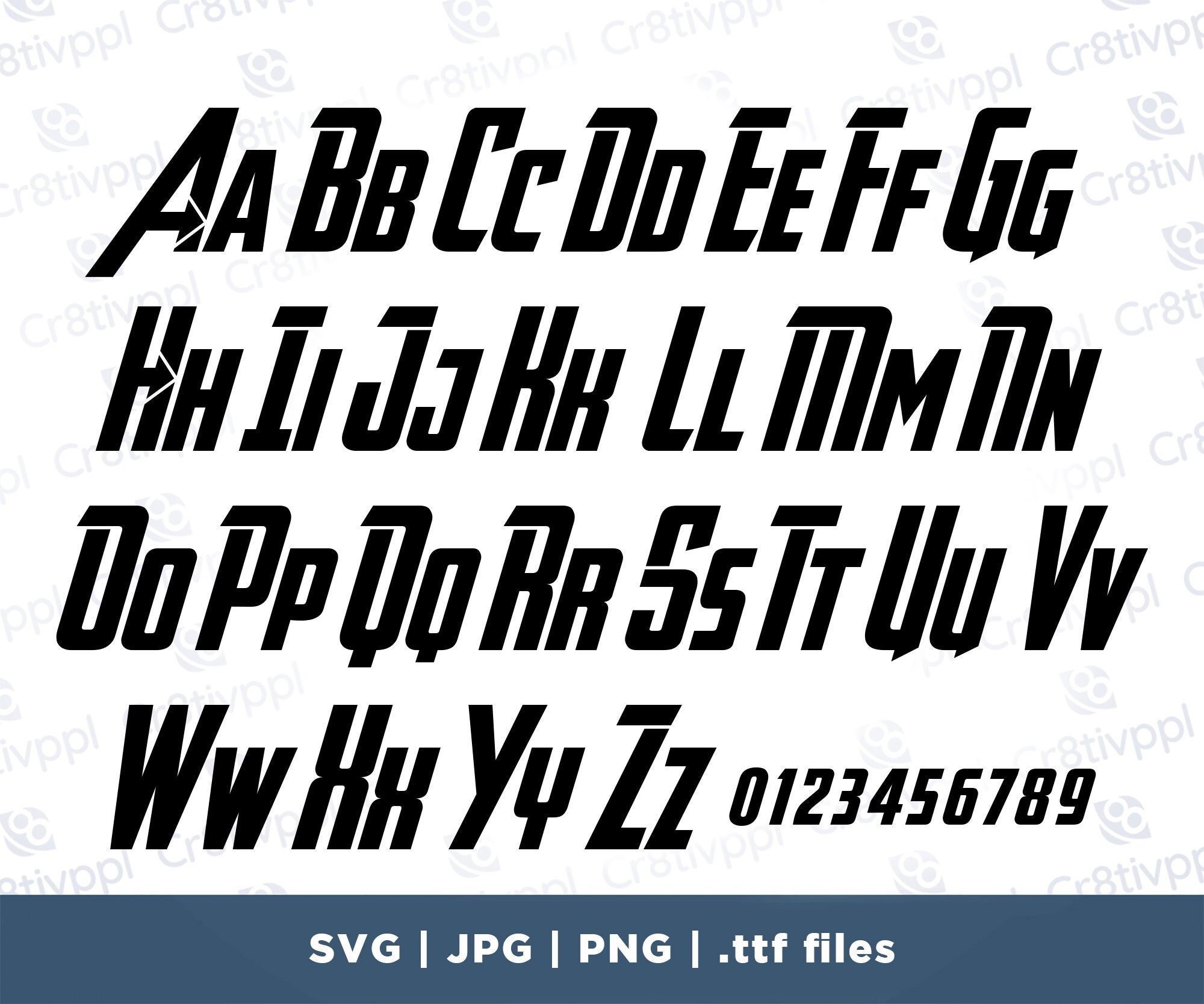 Avengers Font