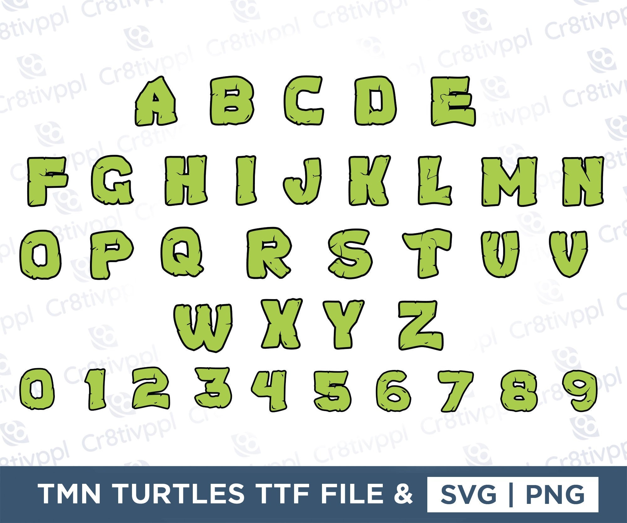 Teenage Mutant Ninja Turtles Letters