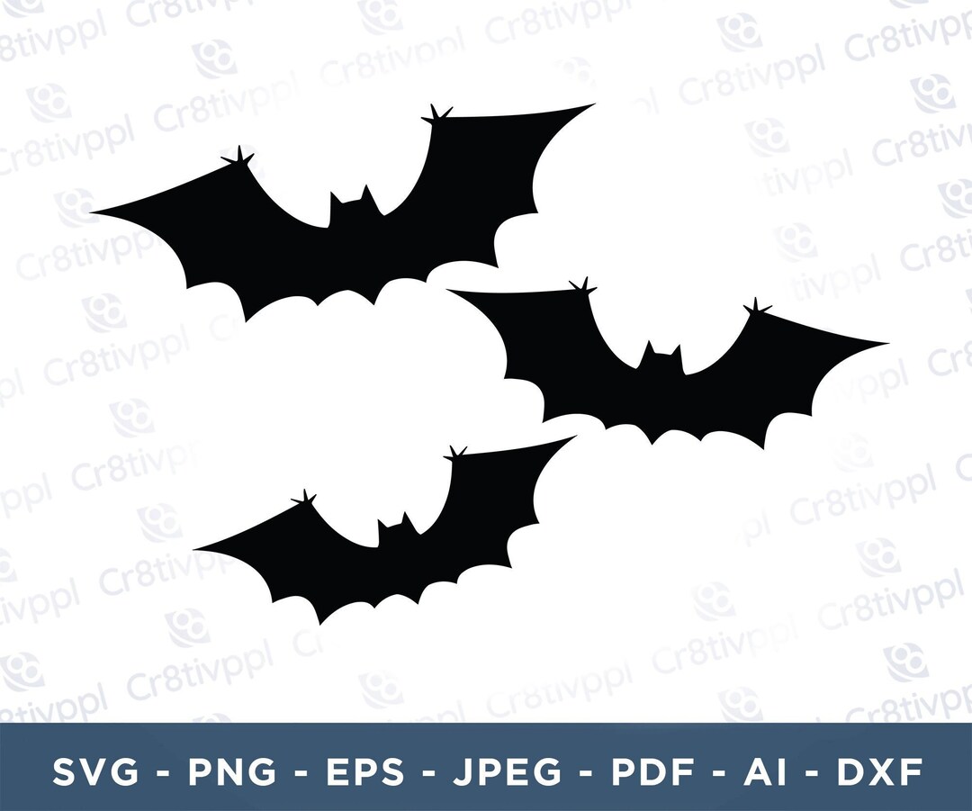 Fledermäuse svg Halloween Fledermaus svg Halloween Design - Etsy.de