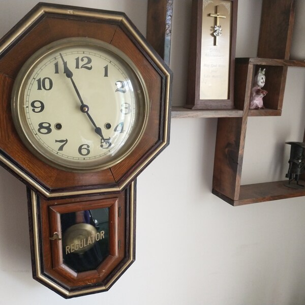 Regulator Wall Clock - Etsy