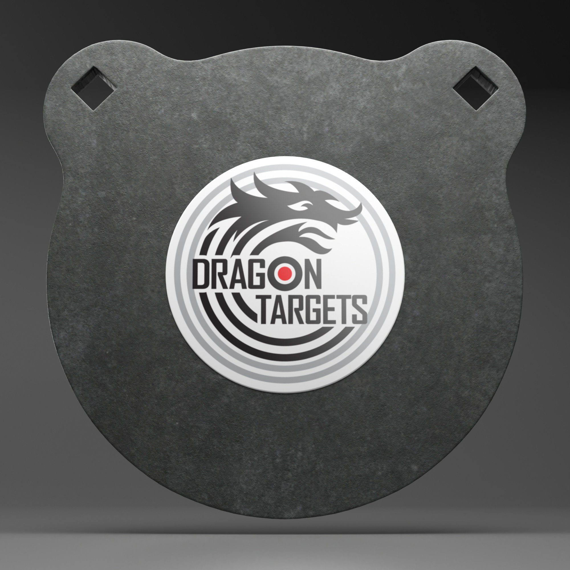 Dragon Targets 8" X 1/2" Raw Gong AR500 Steel Shooting Target | Gift ...