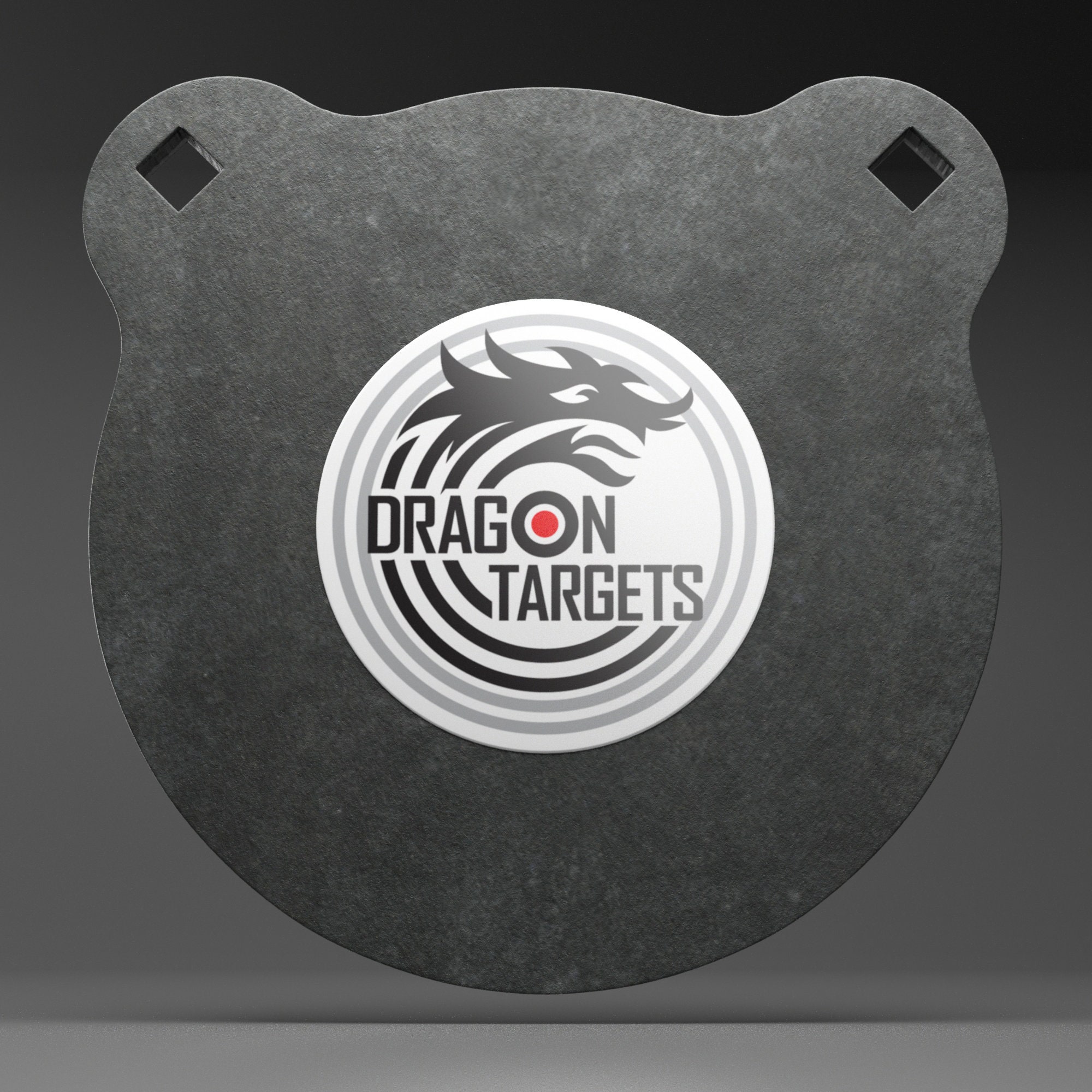 Dragon Targets 8" X 3/8" Raw Gong AR500 Steel Shooting Target | Gift ...