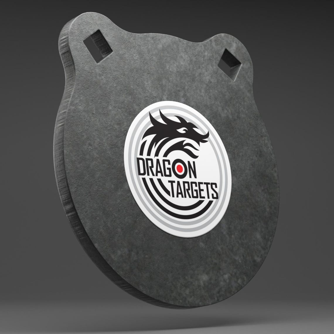 Dragon Targets 6" X 3/8" Raw Gong AR500 Steel Shooting Target | Gift ...