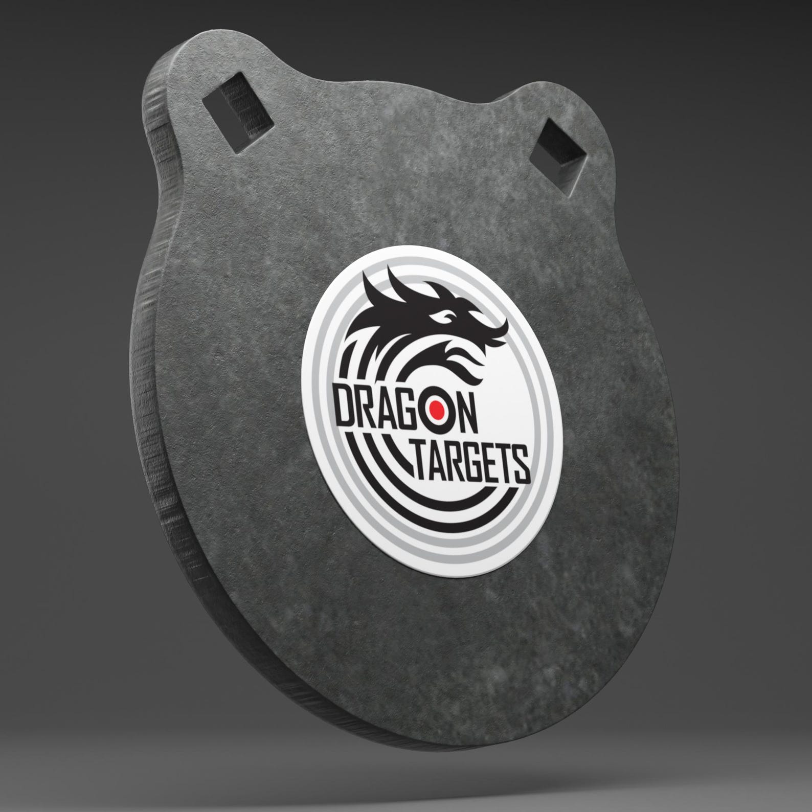 Dragon Targets 6" X 3/8" Raw Gong AR500 Steel Shooting Target | Gift ...